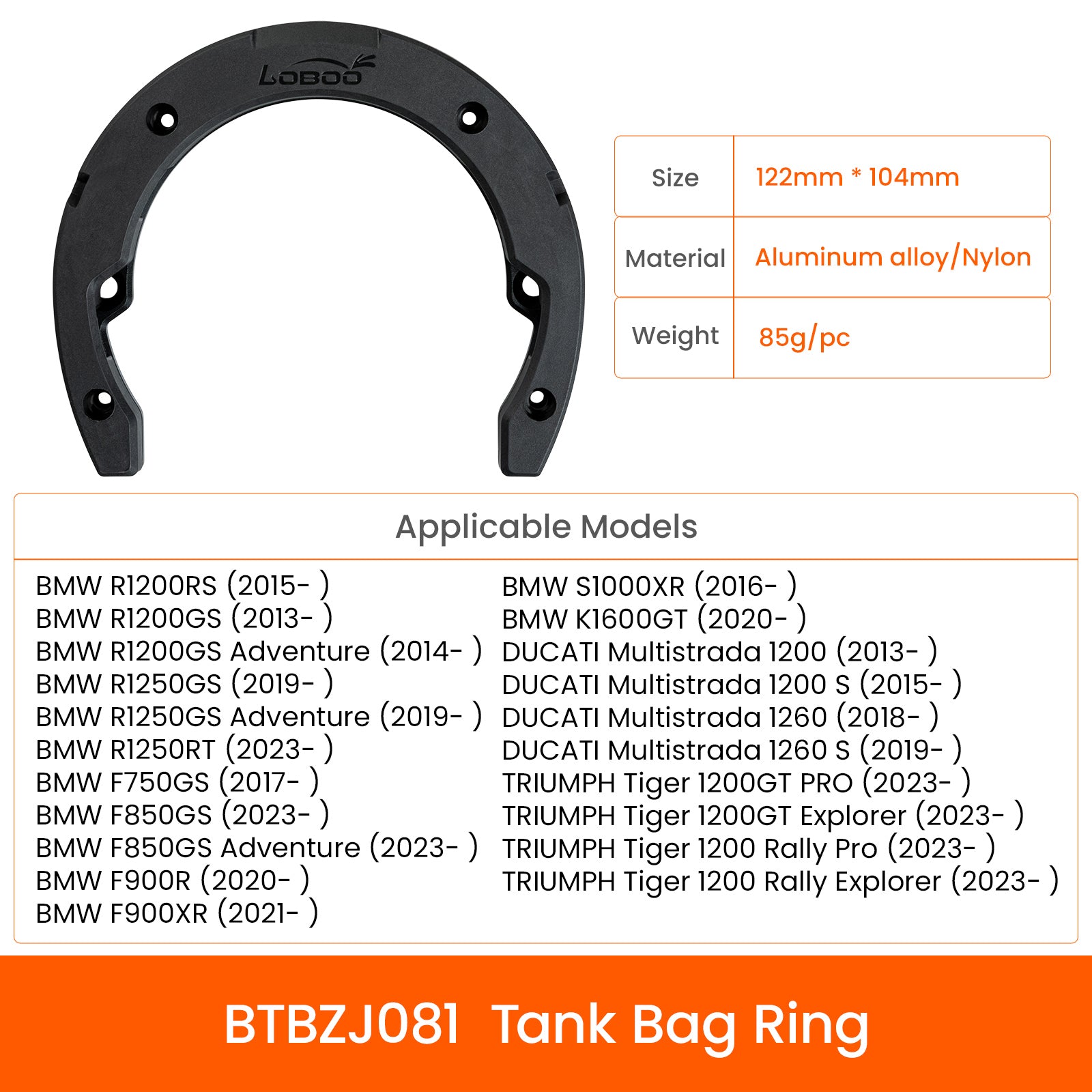 Loboo tank rings for bags - Endurrad – Endurrad®